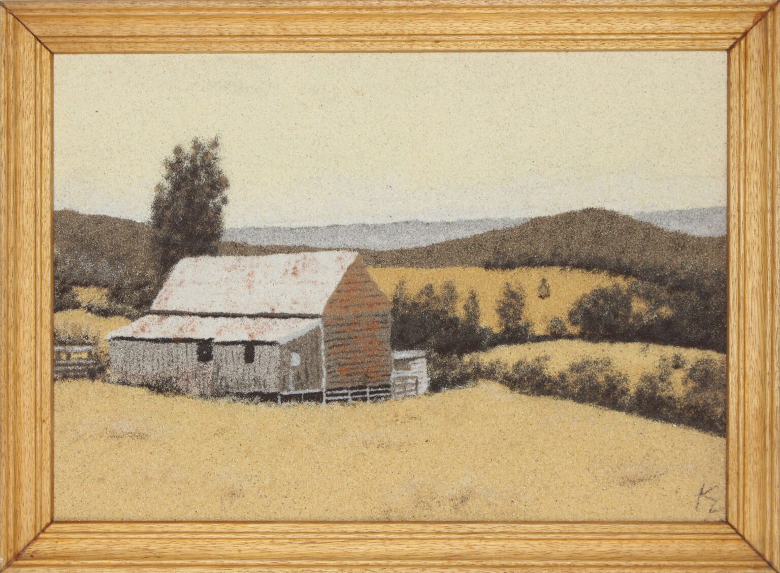 Unique Australian Artwork | Keith Wilson Sand Paintings